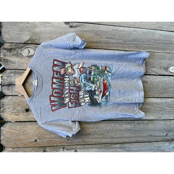 Shirts | Delta Pro Weight Fishing M Graphic T Shirt | Poshmark